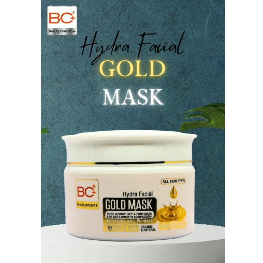 BC+ Beauty Concern Hydra Facial Gold Mask (300gm) – BC+ Beauty Concern